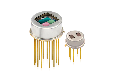 Pyroelectric detectors and infrared filters by InfraTec